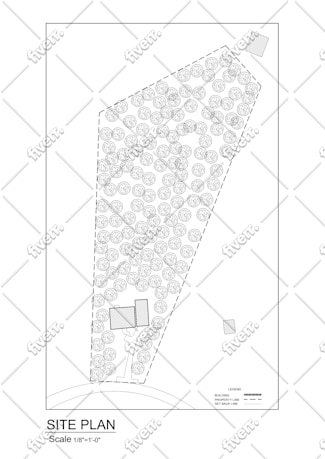 Draw your property plot plan, site plan for permit in a day by Sleekdesign121 | Fiverr